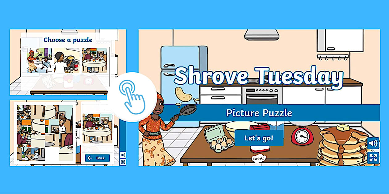 Shrove Tuesday Picture Puzzle | Twinkl | KS1 | Puzzles