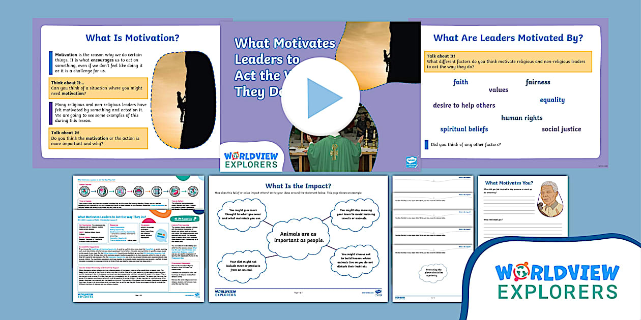 RE: Leaders of Faith - Christianity: UKS2 Lesson Pack 5