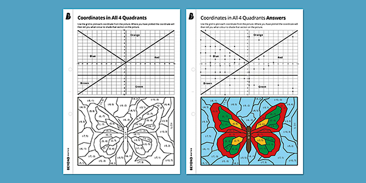 👉 KS3 Maths Coordinates Worksheet | Beyond Algebra