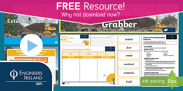 FREE! - Create an Extending Grabber Pack - Twinkl