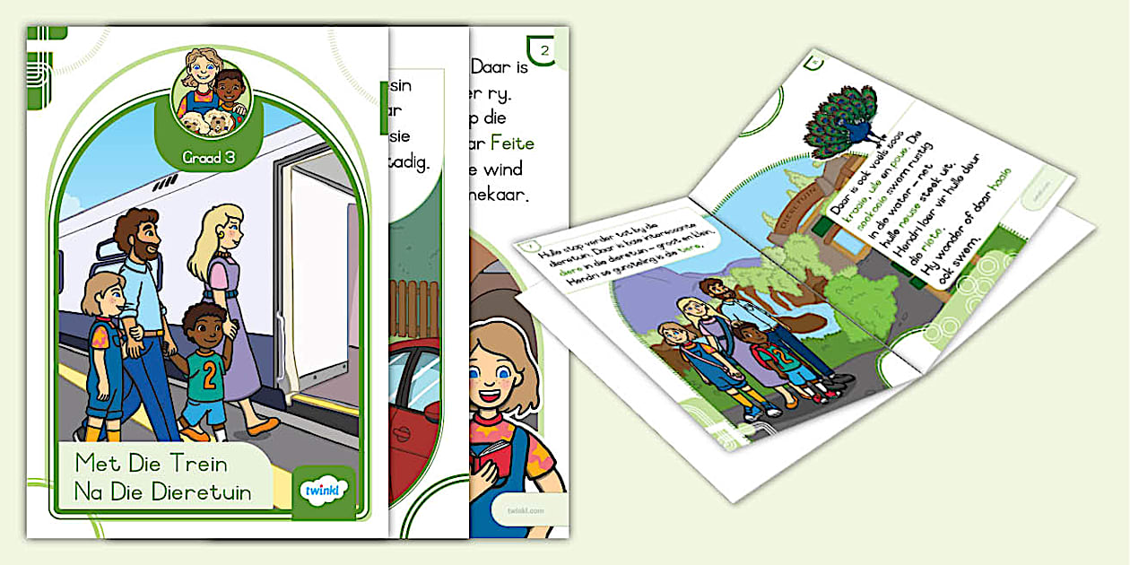 Graad 3 Klanke Leesboek Meervoud by Diftonge - Twinkl