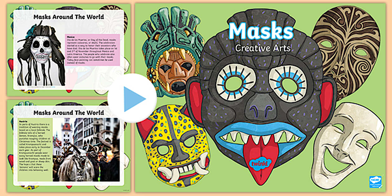 Masks PowerPoint (Teacher-Made) - Twinkl