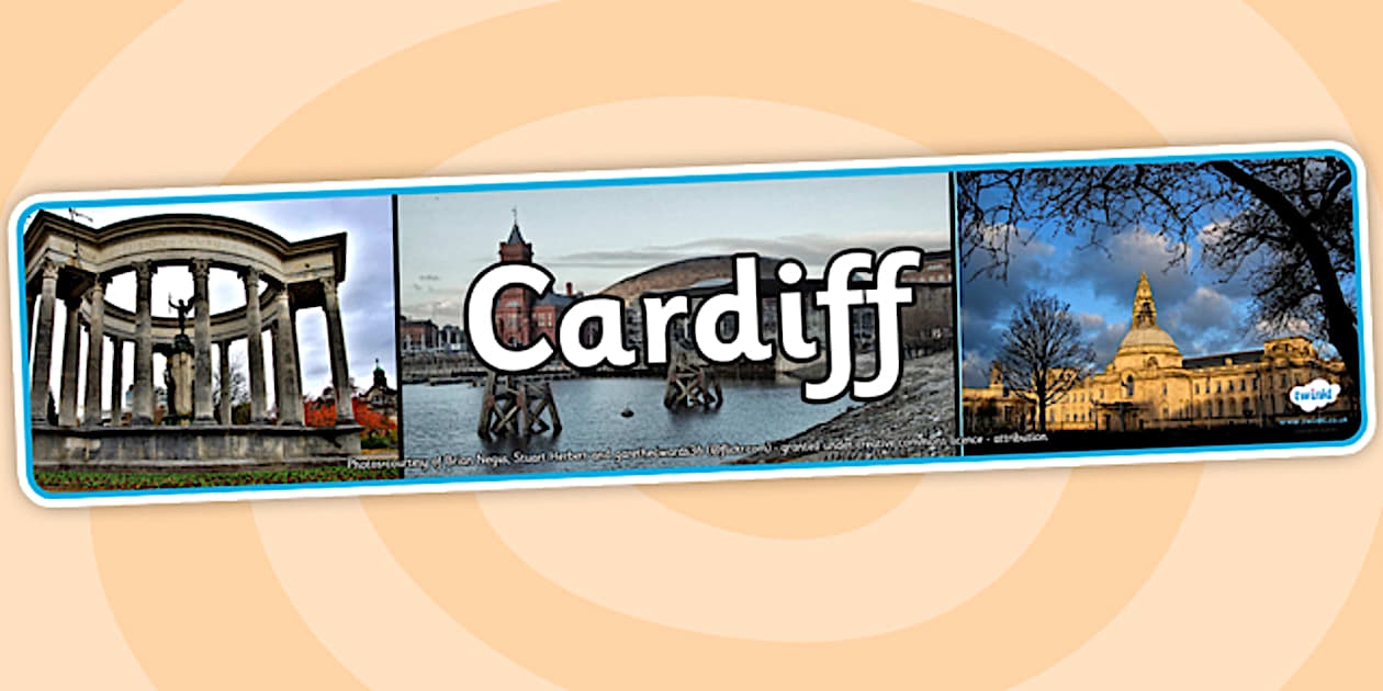 Cardiff Photo Display Banner (teacher made) - Twinkl