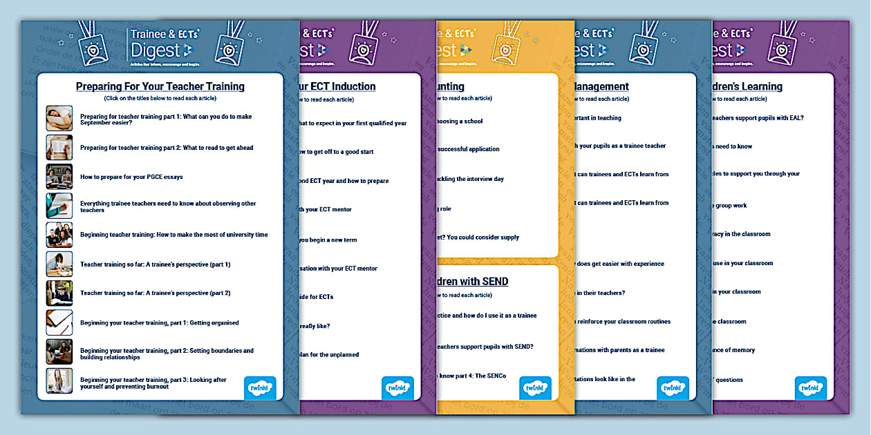 The Best Of Twinkl Digest For Trainee Teachers And Ects
