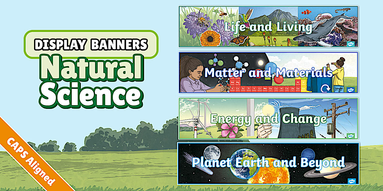 Senior Phase - Natural Science - Classroom Display Banners