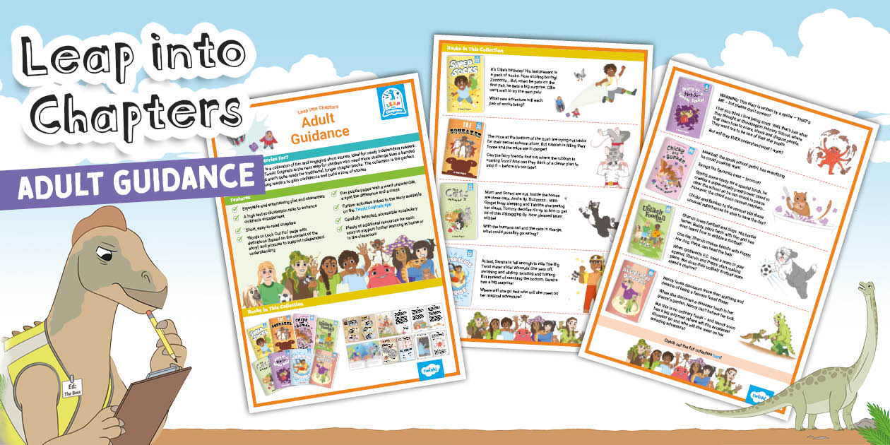 Leap into Chapters: Adult Guidance | Twinkl Originals