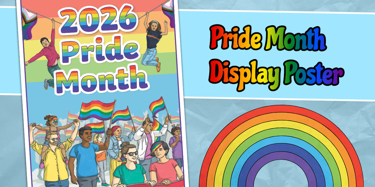 Pride Month Display Poster
