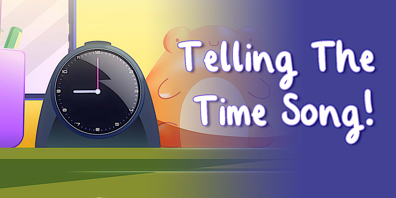 👉 Telling the Time Song | Twinkl Animation