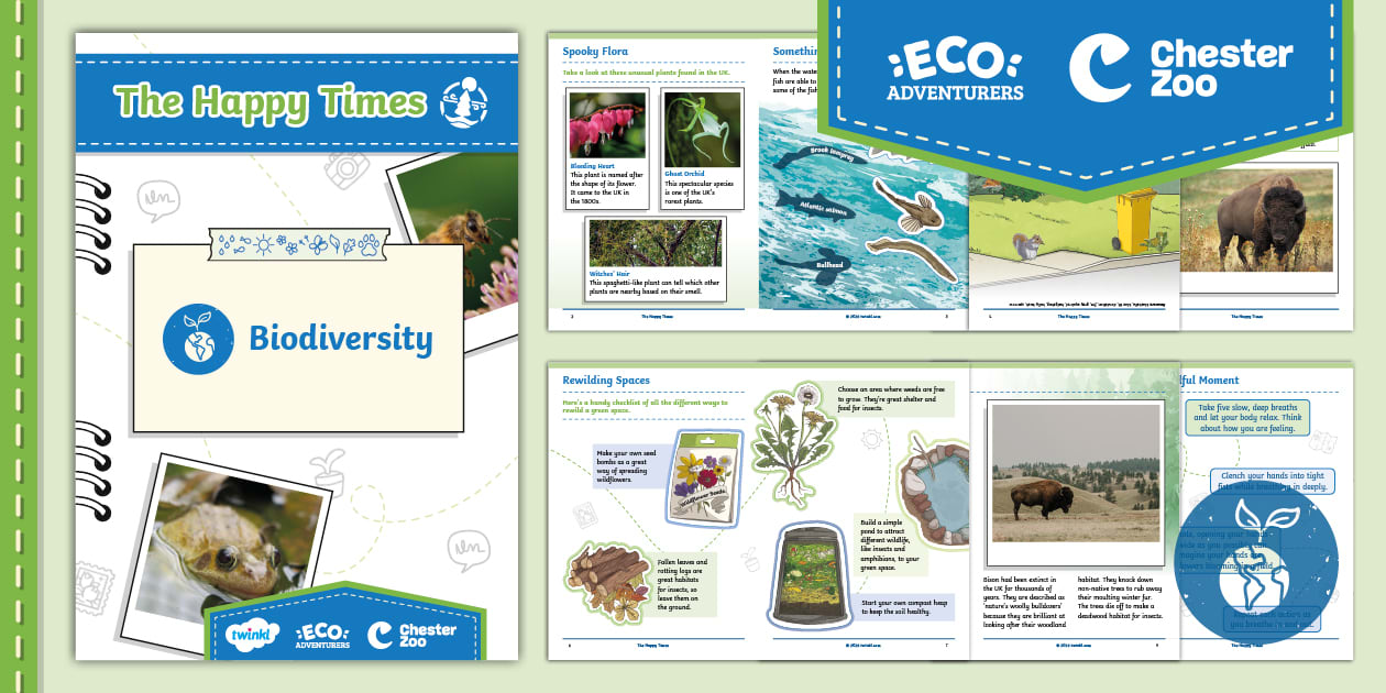 FREE! - Year 5 Biodiversity: The Happy Times (teacher made)