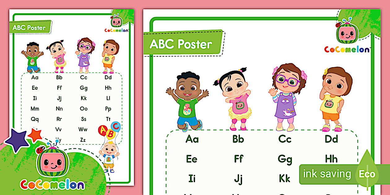 FREE! - CoComelon: ABC Poster (teacher made) - Twinkl