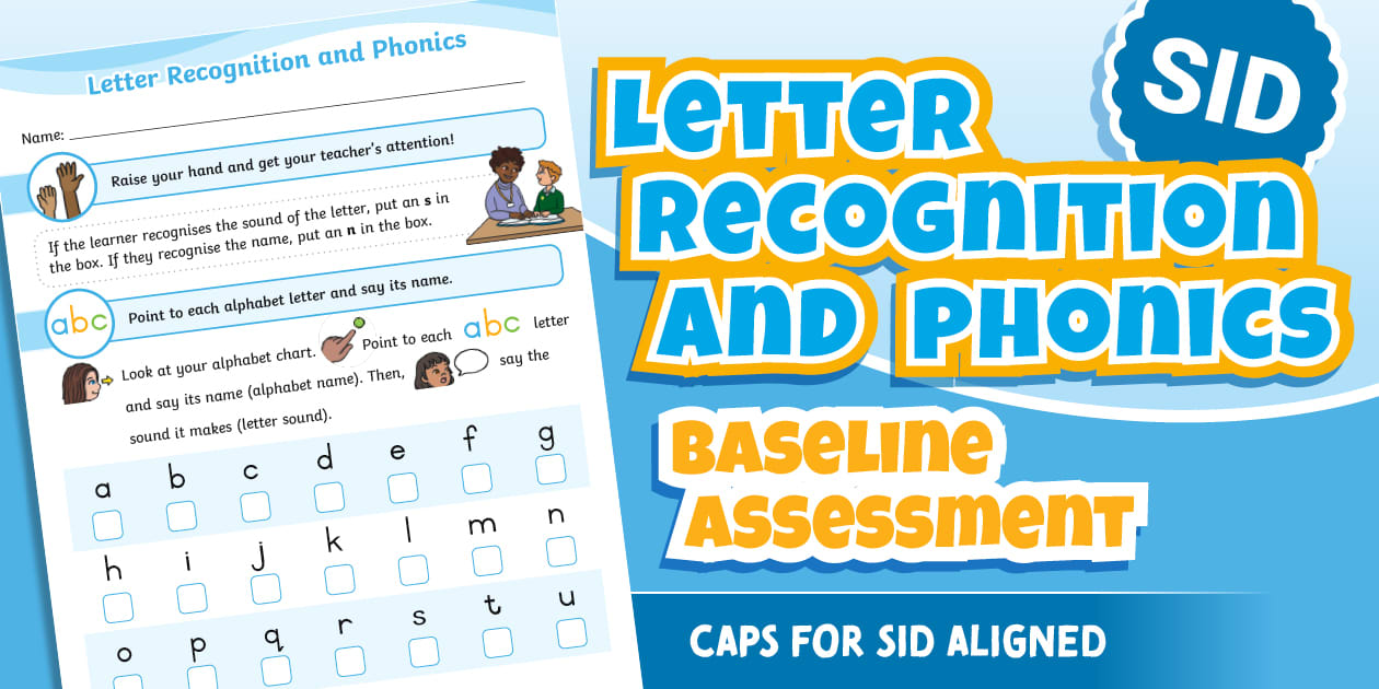 Foundation Phase - Language - Letter Recognition and Phonics - Baseline