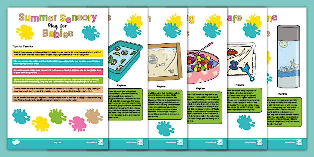 Summer Sensory Play For the Early Years - Twinkl