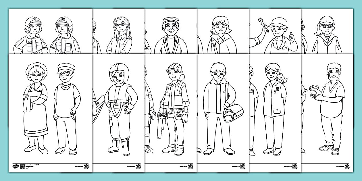 Community Helpers Printable Posters | Twinkl (teacher made)