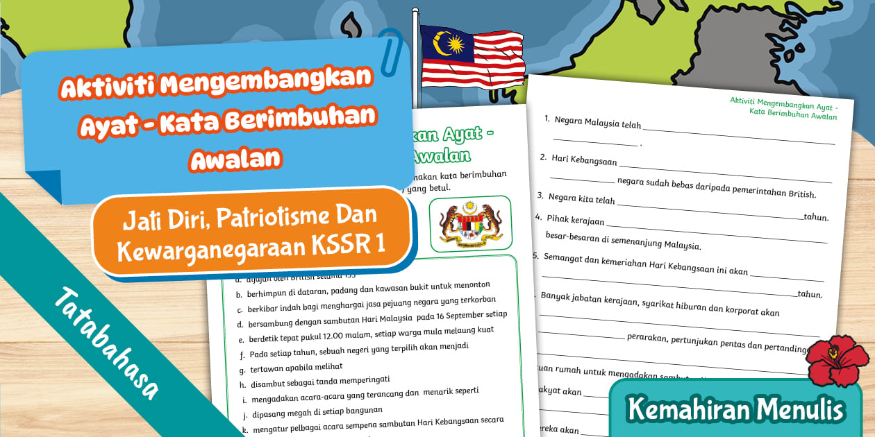 Aktiviti Mengembangkan Ayat - Kata Berimbuhan Awalan