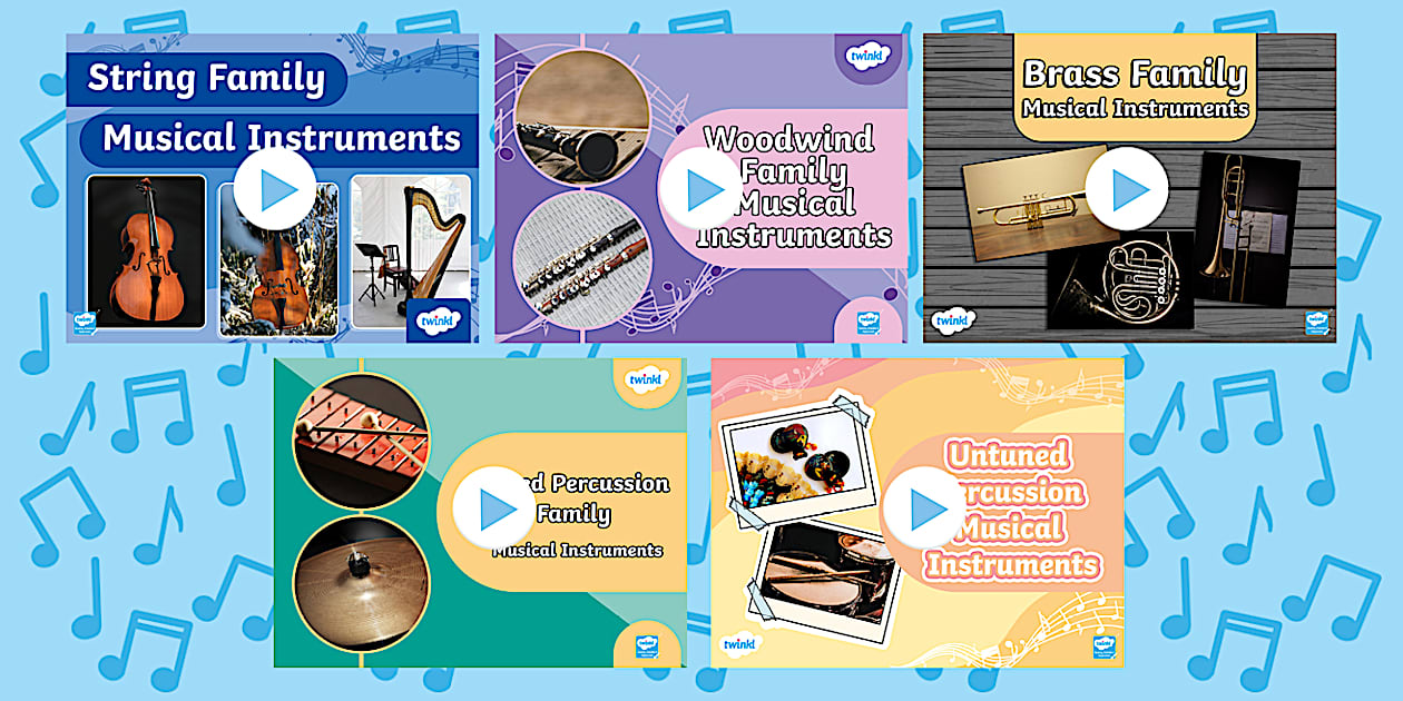 👉 KS1 Musical Instruments Photo Powerpoint Pack - Twinkl