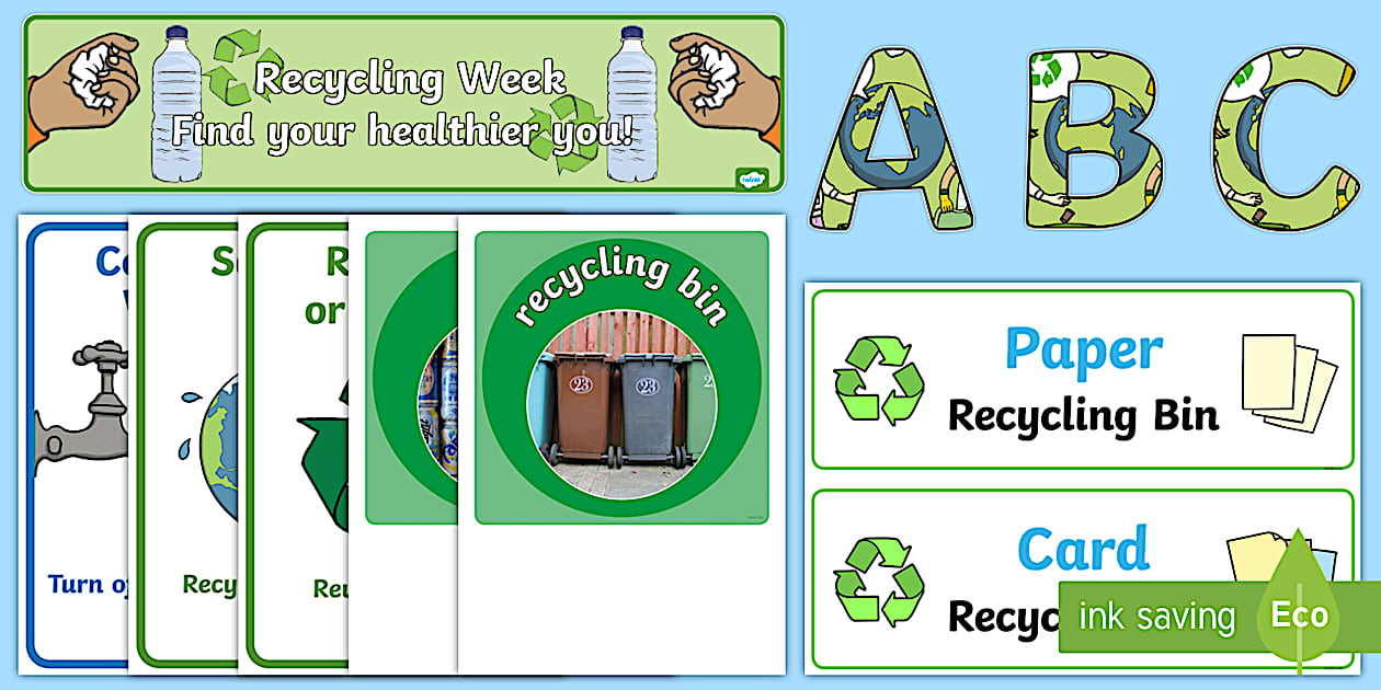 Recycling Week Print | Twinkl Resources - Twinkl
