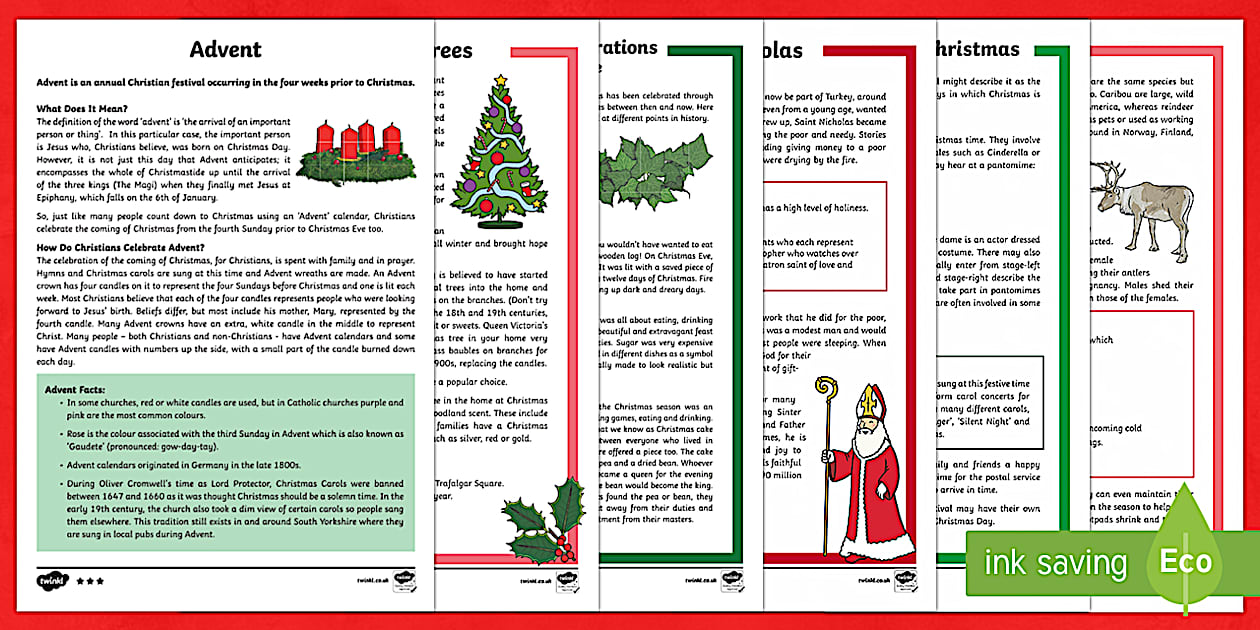 KS2 Christmas Differentiated Reading Comprehension Activity Pack ...