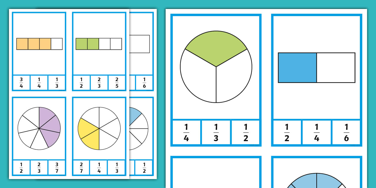 Fractions Peg Matching Activity (Teacher-Made) - Twinkl