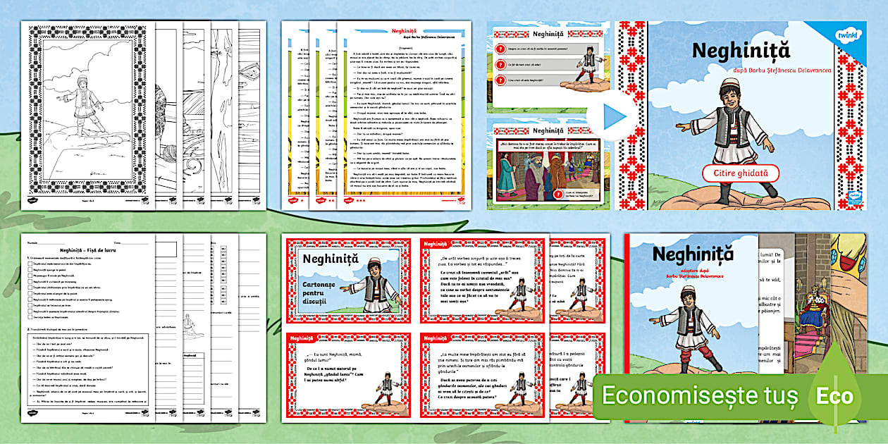 Neghiniță - Materiale didactice | Resurse Twinkl România