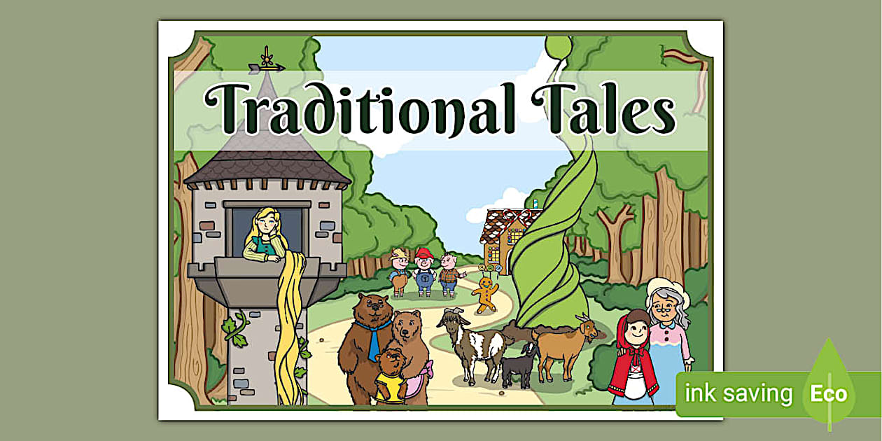 Traditional Tales Display Poster