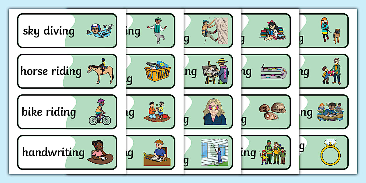 Dyslexic Three Syllable Final 'ng' Sound Word Cards - Twinkl