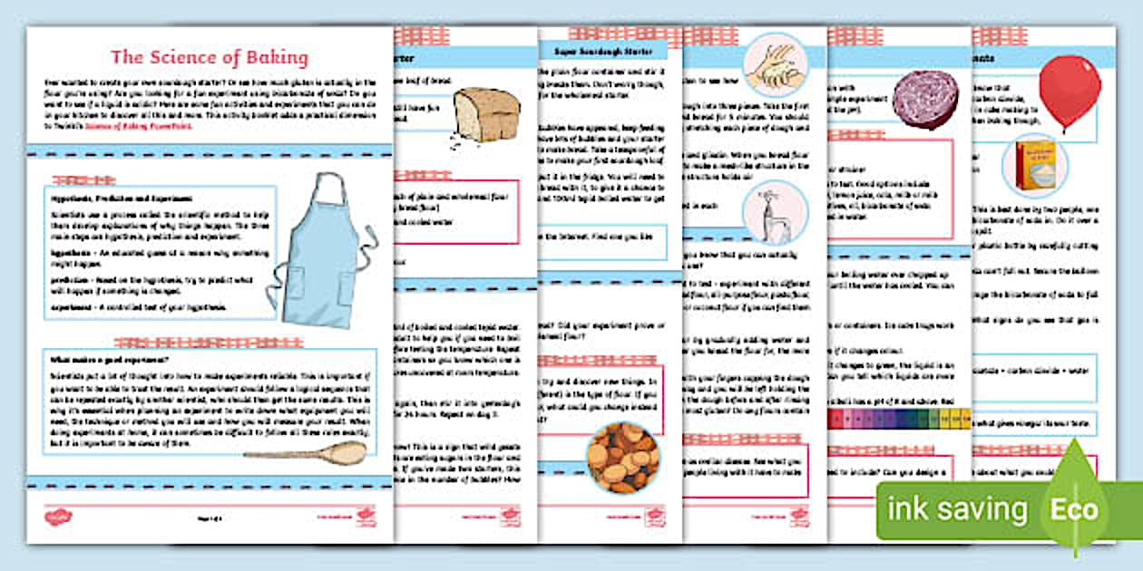 The Science of Baking: Experiments (teacher made) - Twinkl