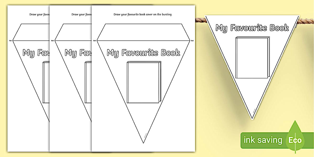 Celebrating Books Book Cover Display Bunting (teacher made)