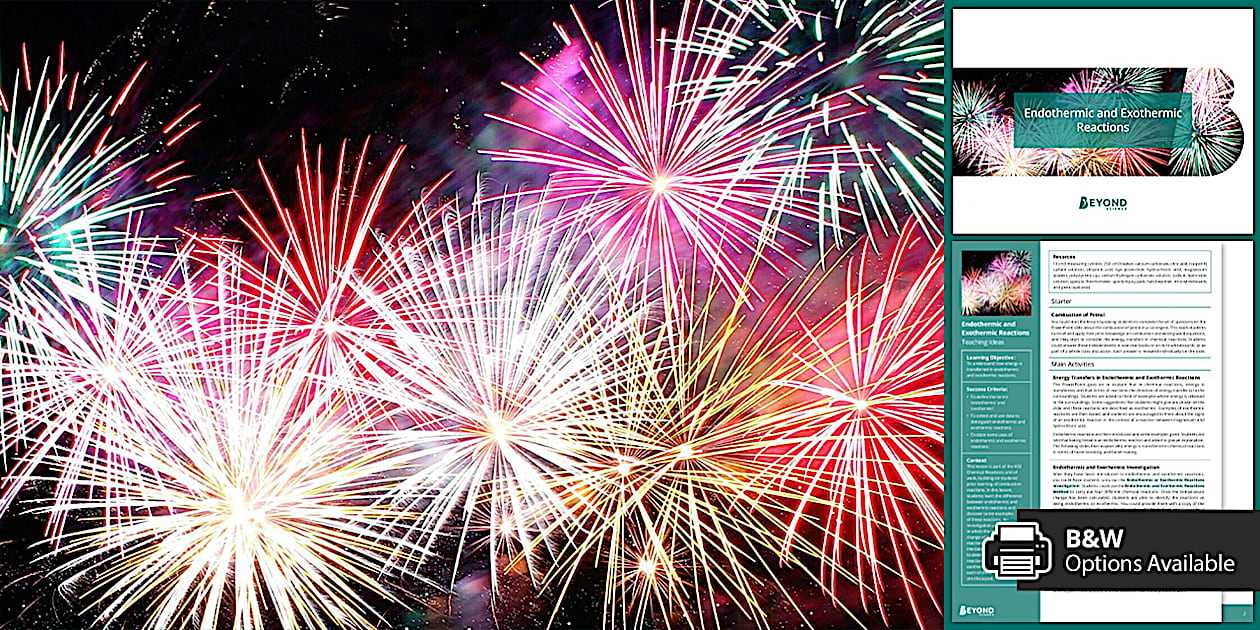 Endothermic and Exothermic Reactions Lesson Pack | Beyond