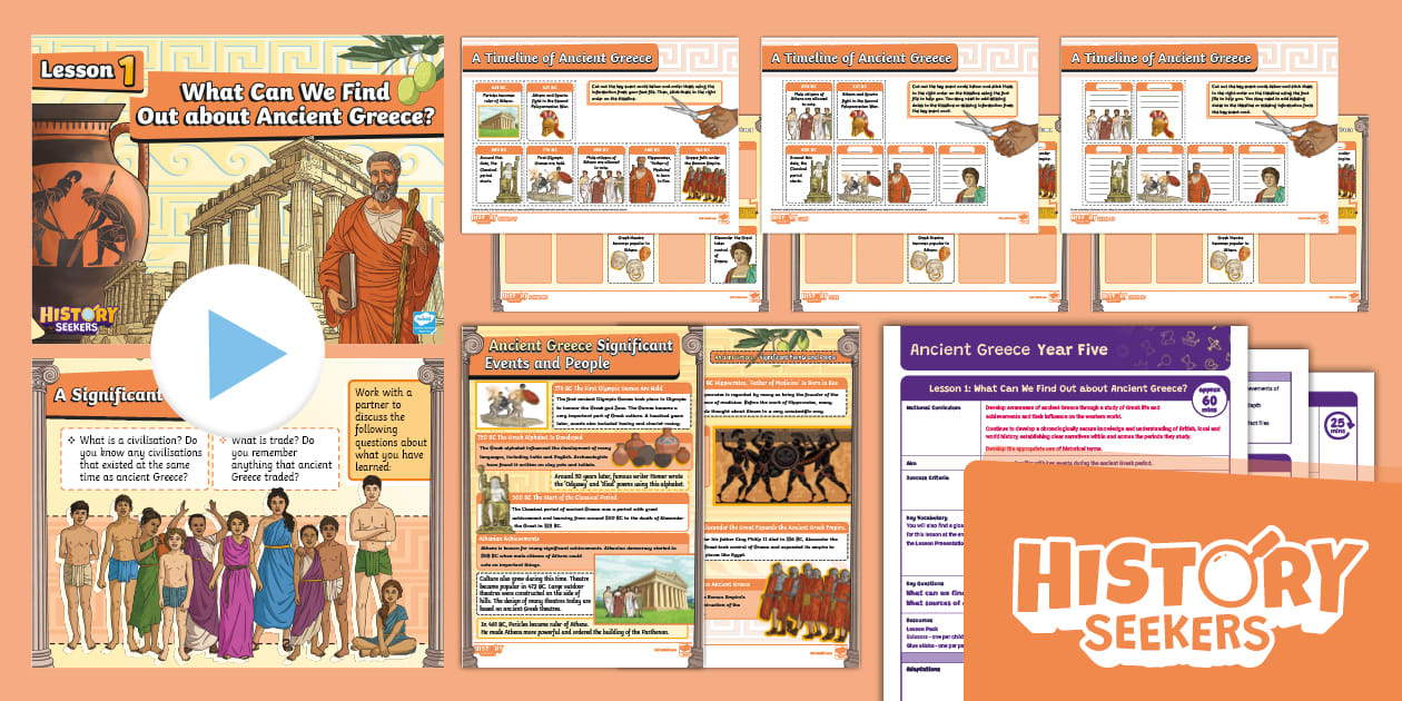 Ancient Greece Lesson Pack 1