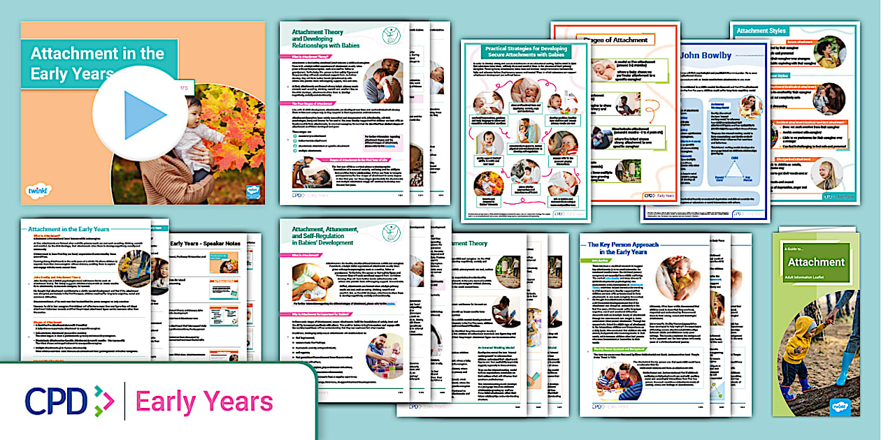 Attachment | Resource Pack (teacher made) - Twinkl