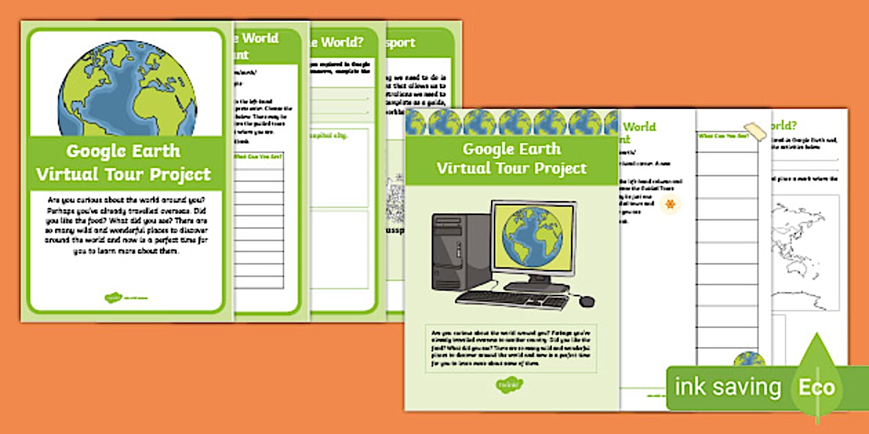 Google Earth Virtual Tour Remote Learning Project F-2