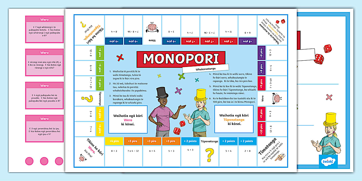 Monopori - Whakareatanga (teacher made) - Twinkl