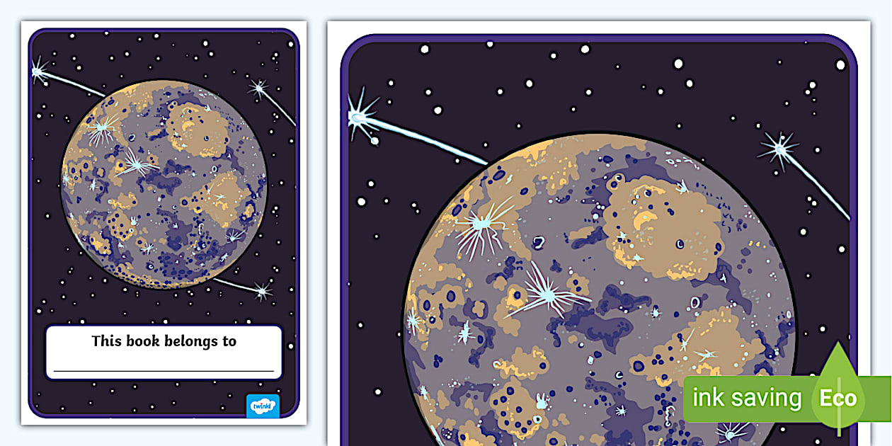 Mercury Planet Book Cover (teacher made) - Twinkl