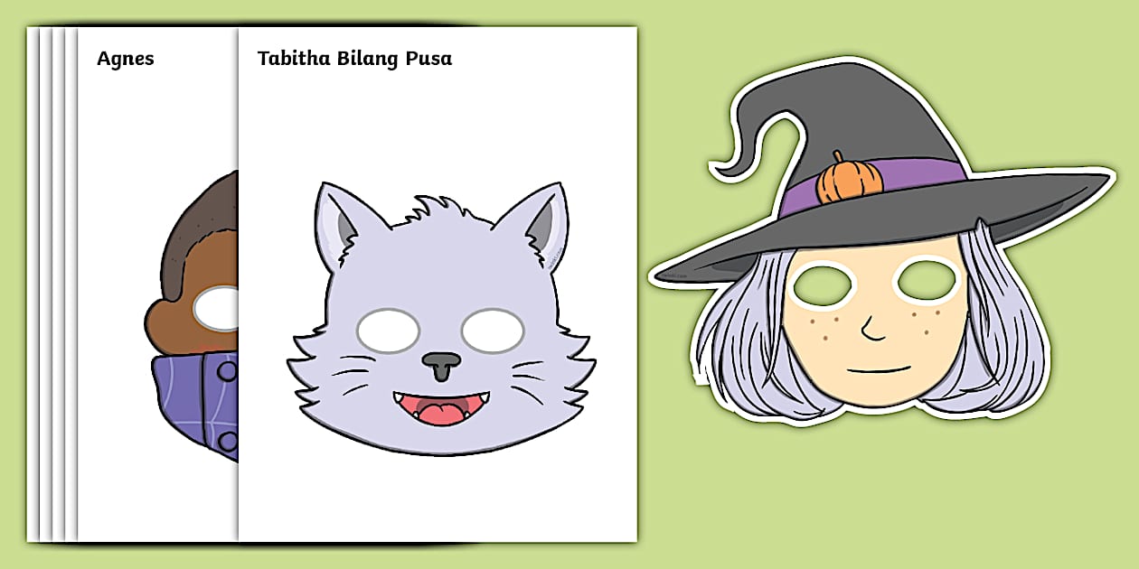 Ang Mahiwagang Kaguluhan: Mga Maskara Para Sa Dula-Dulaan | Grade 1 | Twinkl