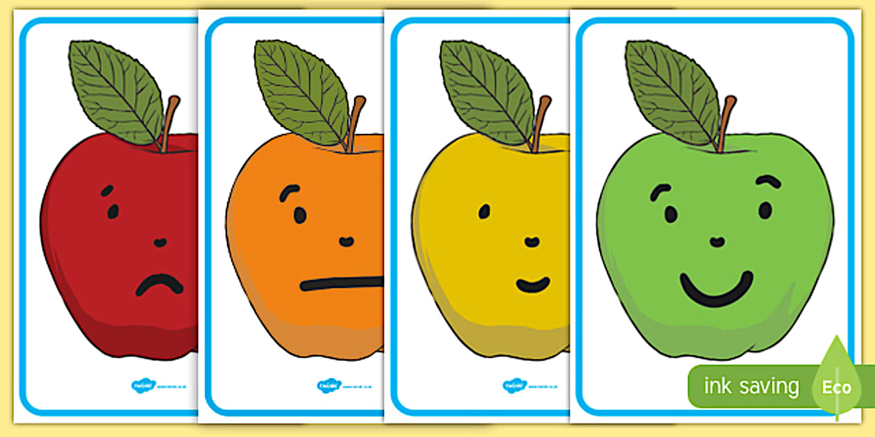 Behavior Management Apple Traffic Light Cards (Teacher-Made)