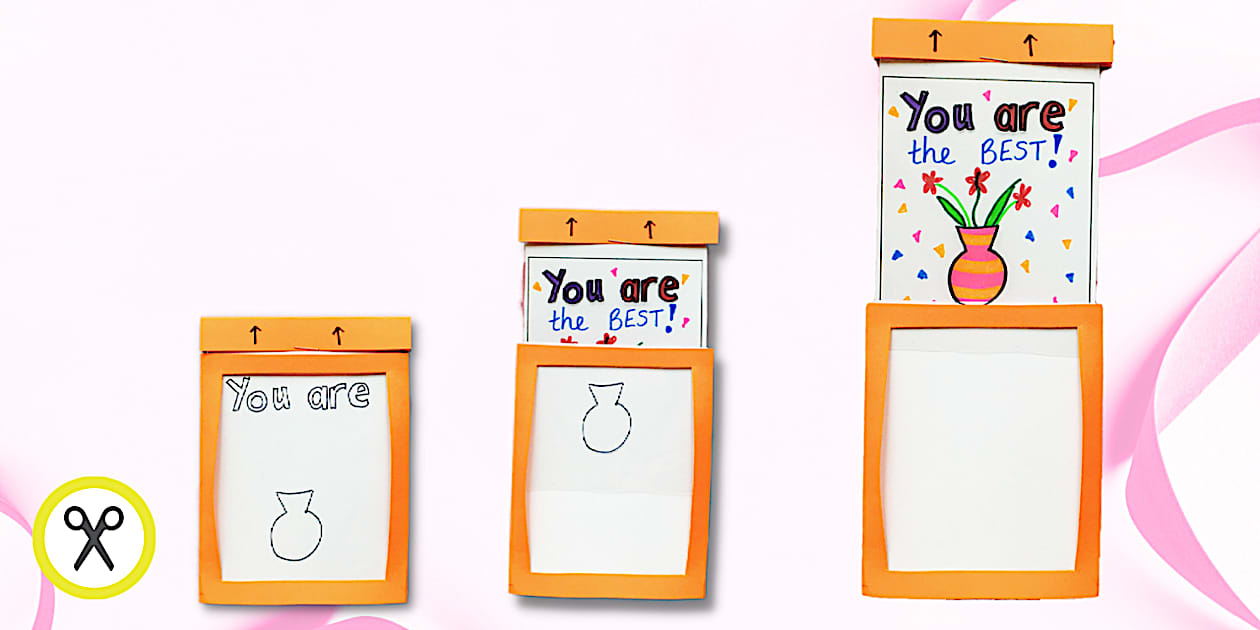 Mother's Day Illusion Card - Mothers Day Activity