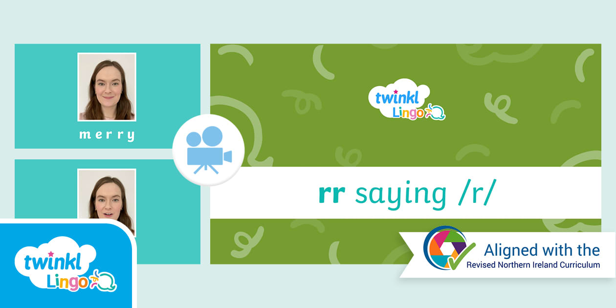 Twinkl Lingo Stage 5/6 'rr' Saying /r/ Sound Video - Twinkl