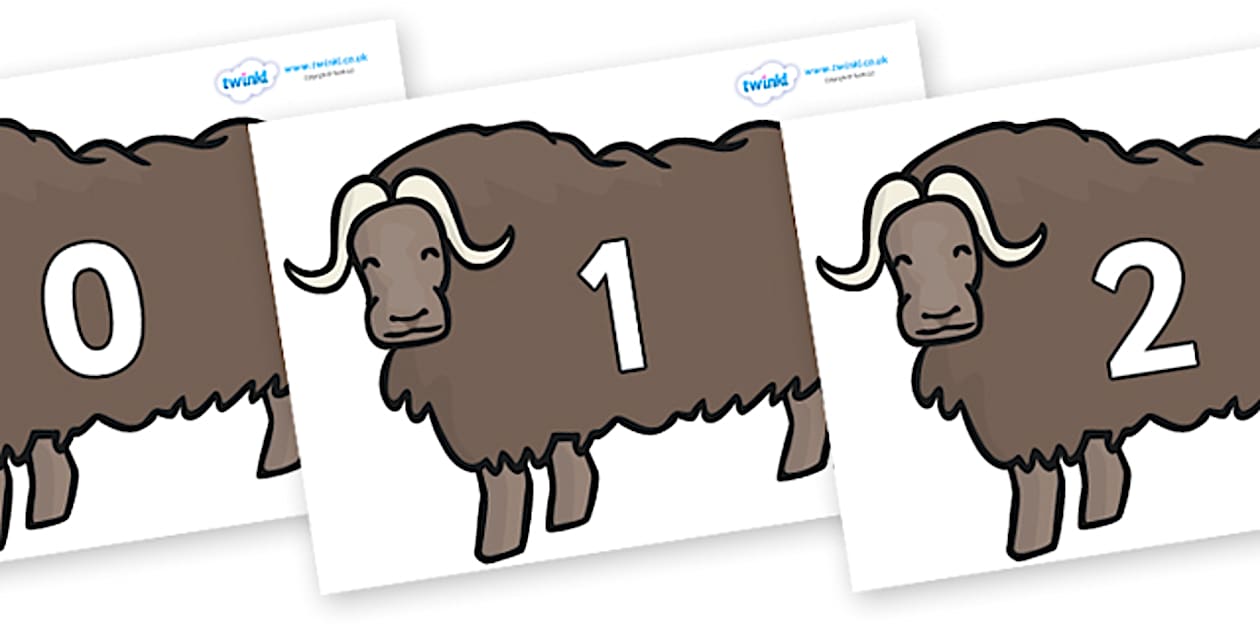 Numbers 0-31 on Chinese Ox (Teacher-Made) - Twinkl