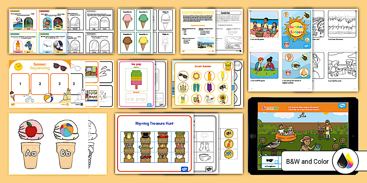 Preschool Activities for the Summer | Twinkl USA