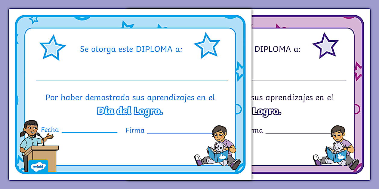 Diploma del Día del Logro (Hecho por educadores) - Twinkl