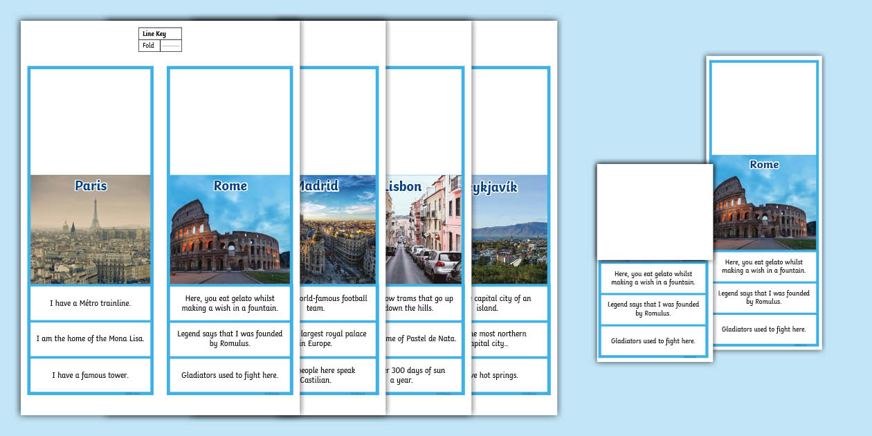 Where Am I? Guess the European Capital City Game - Twinkl