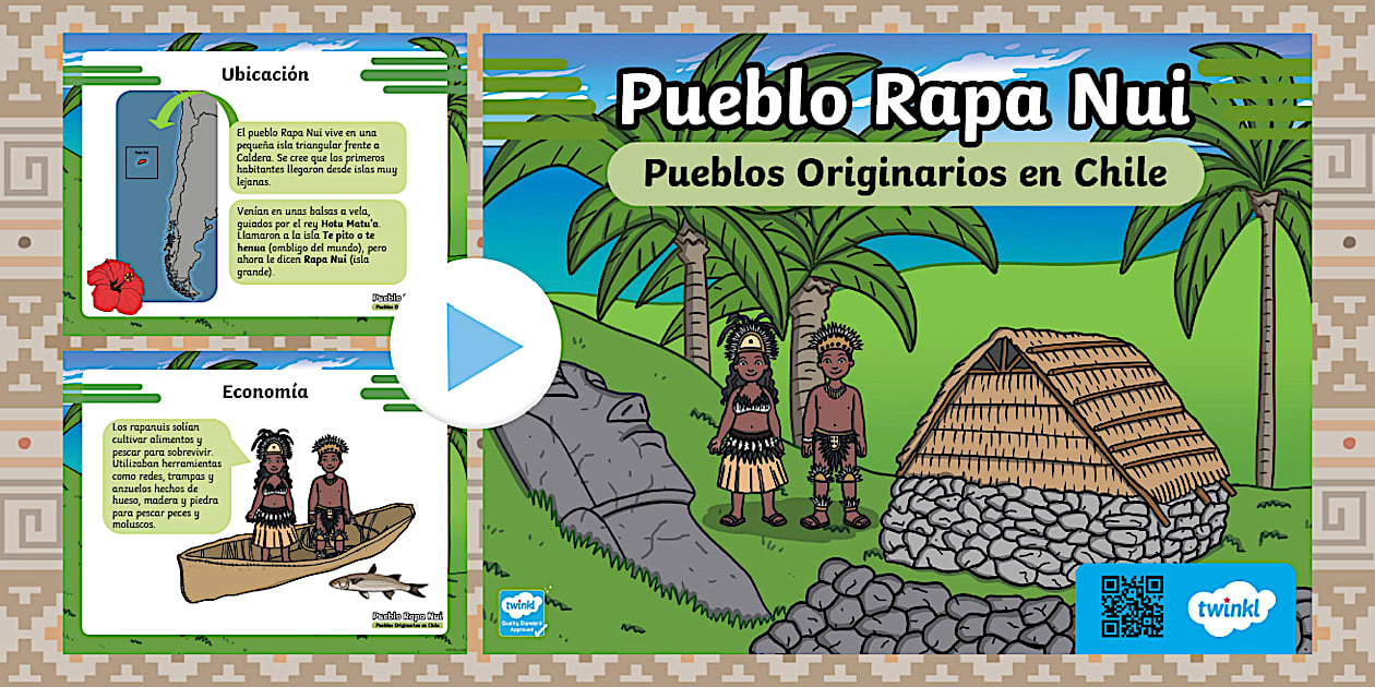 Disertación de Rapa Nui para niños en PPT (teacher made)