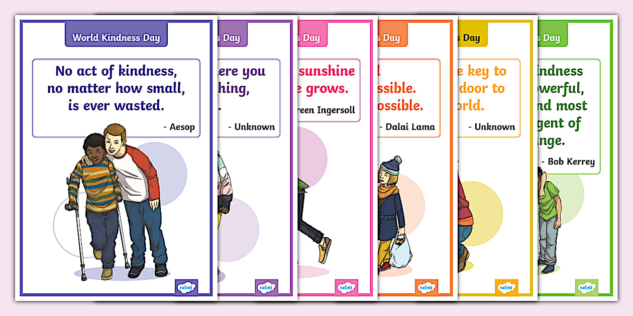 World Kindness Day Quotes - Twinkl South Africa - Twinkl
