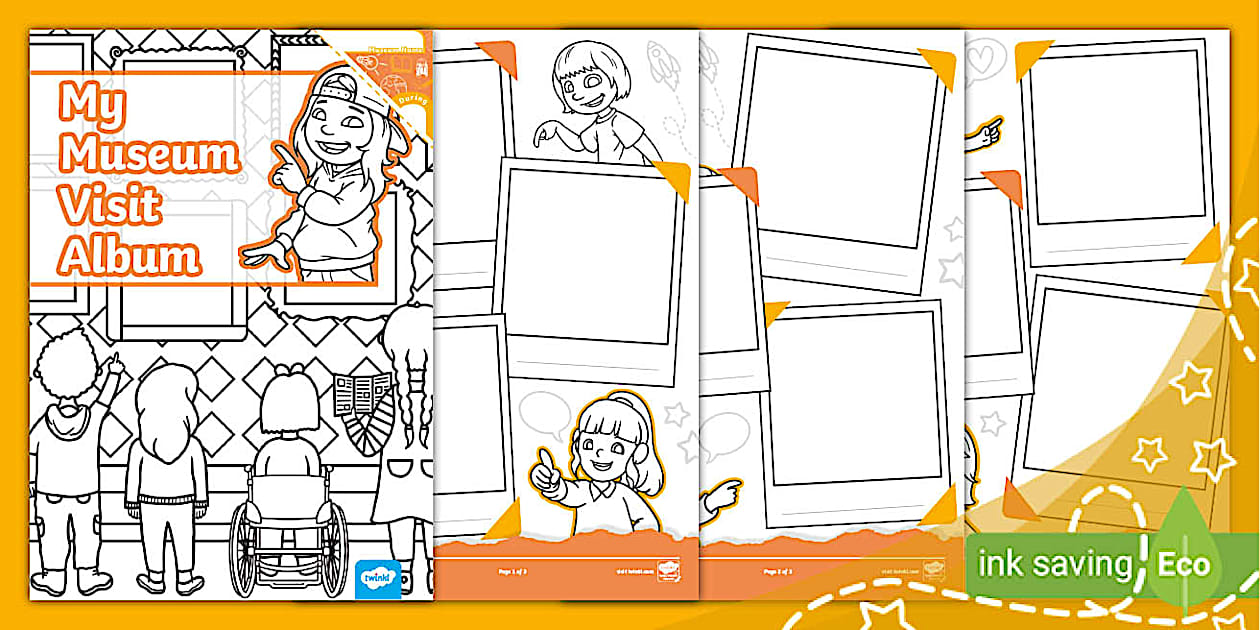 My Museum Visit Album (teacher made) - Twinkl