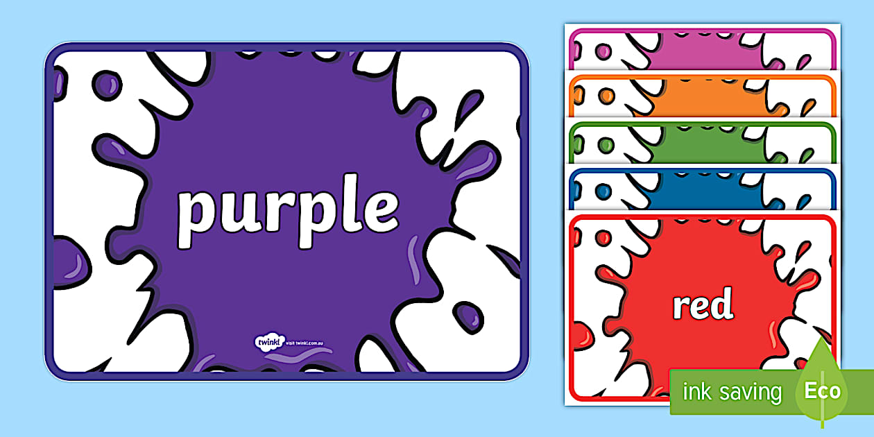 TAS A4 Colour Display Posters (teacher made) - Twinkl