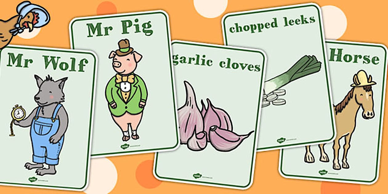 Display Posters to Support Teaching on What's The Time, Mr Wolf?