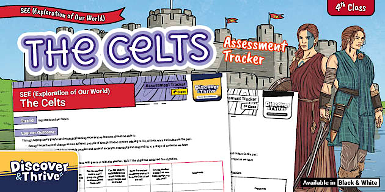 The Celts Assessment Tracker {Teacher Aid}