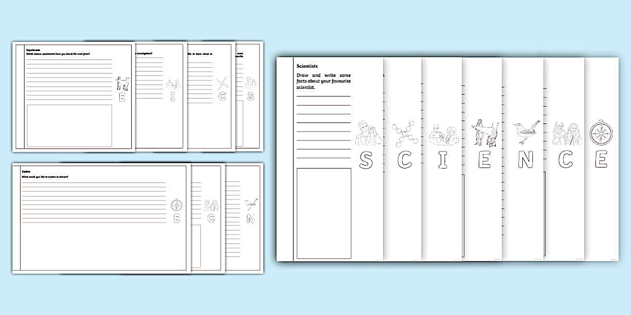 Science Flip Booklet (Teacher-Made) - Twinkl
