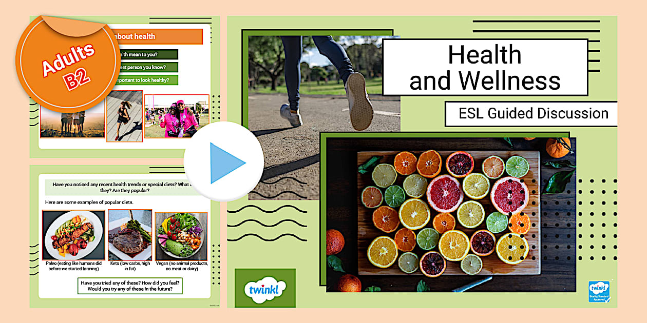 ESL Health and Wellness (teacher made) - Twinkl