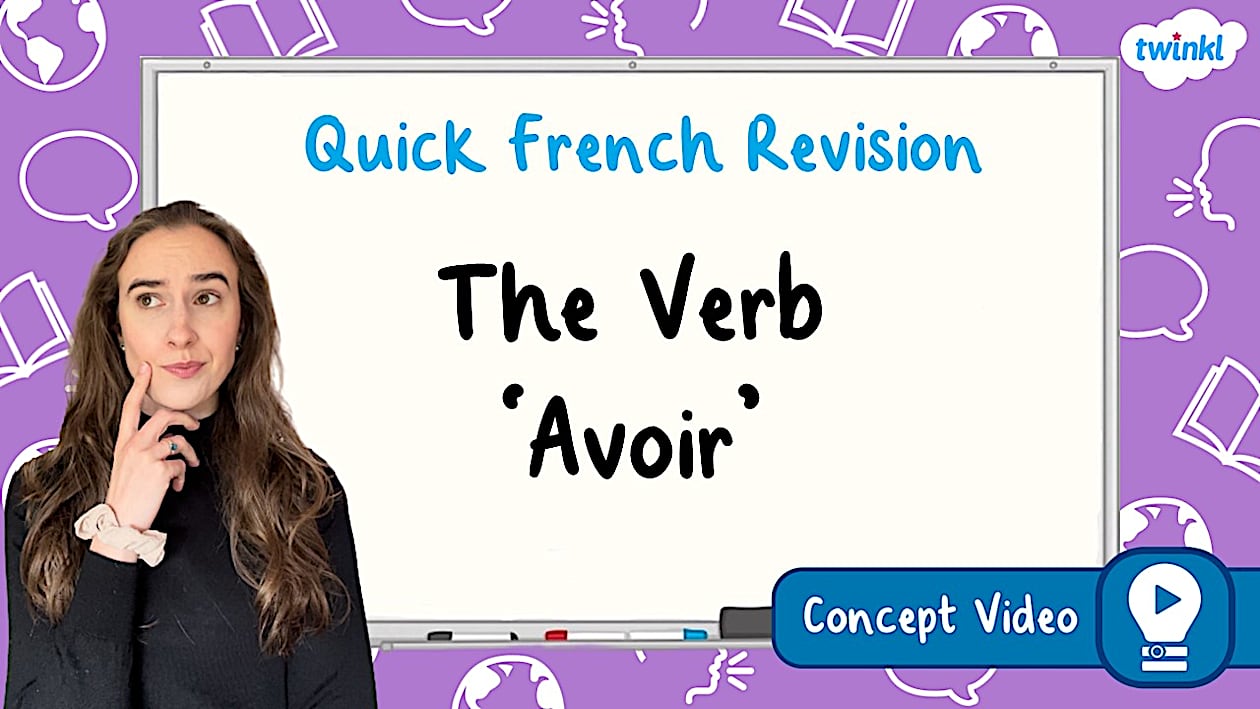 👉 The Verb 'Avoir' | KS2 French Concept Video